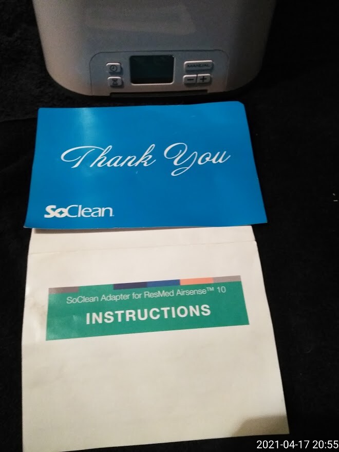 BRAND NEW IN BOX SOCLEAN 2 AUTOMATIC CPAP Cleaner Sanitizer Machine ...