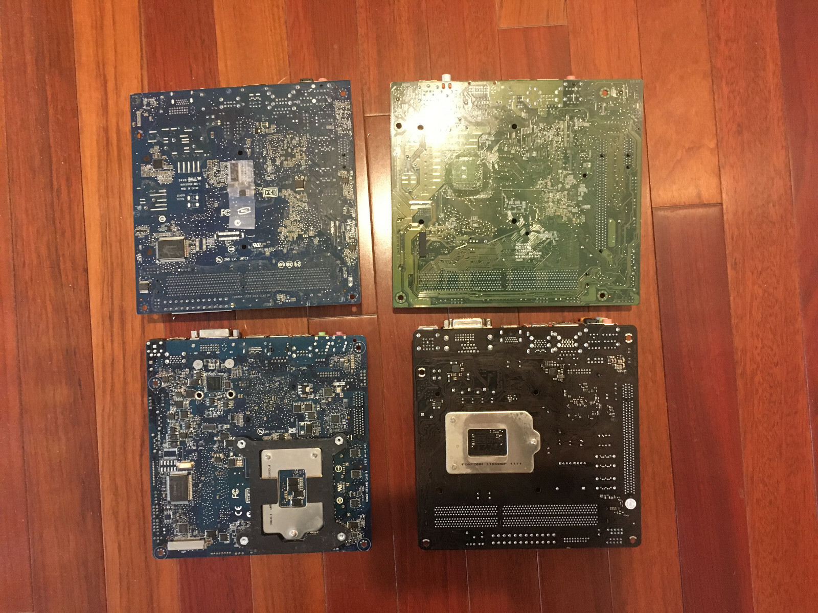 Lot of 4 mini-ITX/mini-DTX motherboards for parts | eBay