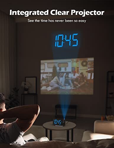 Alarm Clocks For Bedrooms Multifunctional Clock With Fm Radio ...