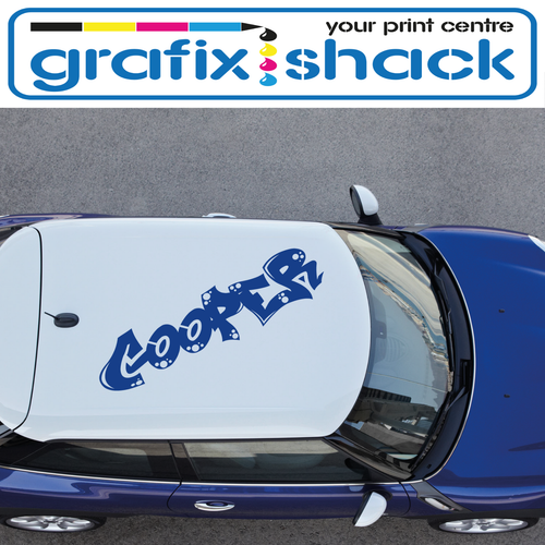MINI ONE MINI COOPER ROOF STICKER VINYL/GRAPHICS/ DECALS/STICKERS | eBay UK