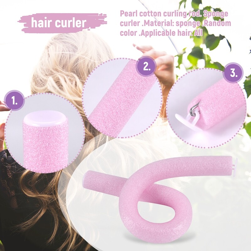 Fast Shipping Wholesale 10pcs Lot Curler Makers Soft Foam Bendy Curls ...