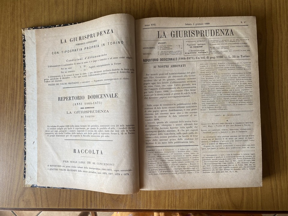 Antico Book Case Law Decisions Judgments Magistrates Del British Torino ...