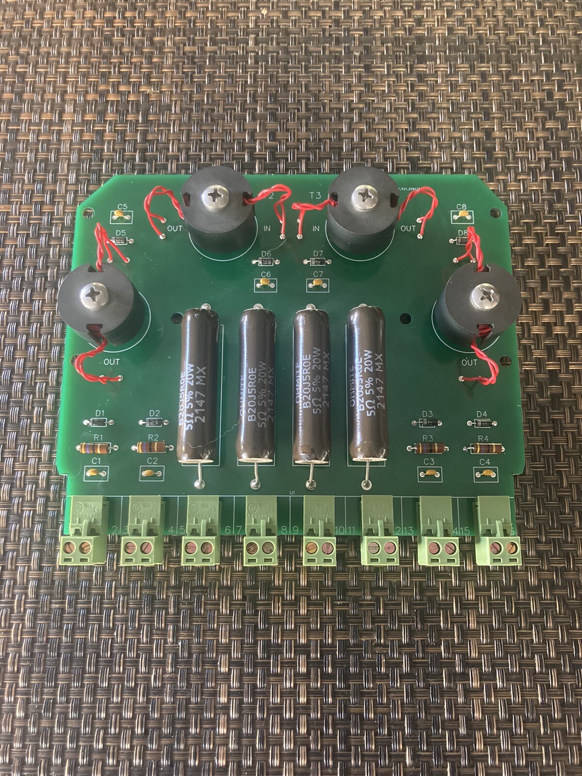 SCR Thyristor Dual firing module 4 Input 4 Output Induction Powe ...