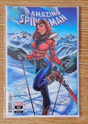 Amazing Spider-Man #40 JS Campbell Ski Chalet Variant | eBay