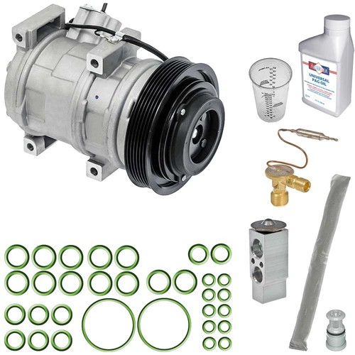 Omega AC Compressor w/ A/C Repair Kit For Honda Odyssey 2008-2010 ...