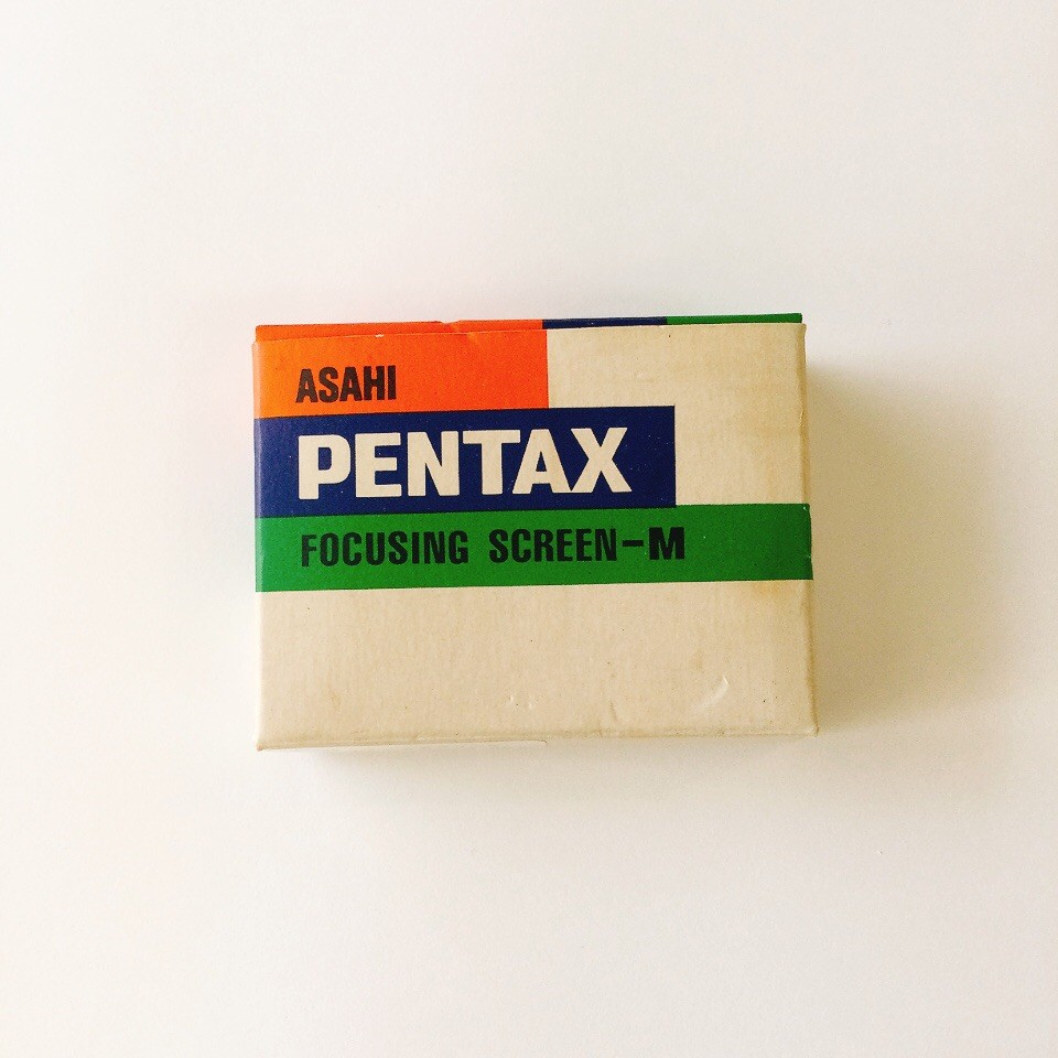 ASAHI Pentax Focusing Screen M Split Micro Mat Type SC-1 For MX in Box ...