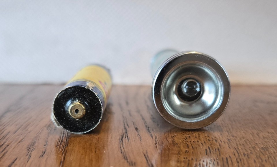Vintage Tom Thumb Penlight Flashlight and vintage Ray-O-Vac Penlight ...
