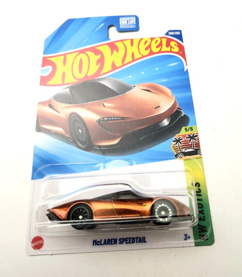 Hot Wheels McLaren Speedtail Orange #209 - 2025 HW Exotics SUPER ...