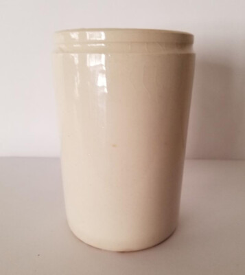 VTG English Pottery Jam Pot Made in England Crock Pot | eBay
