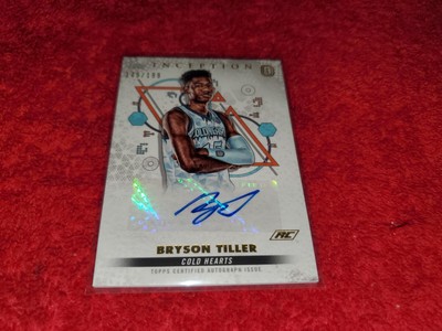 2023 TOPPS INCEPTION OVERTIME CARD OF BRYSON TILLER RC AUTO 149/199 | eBay