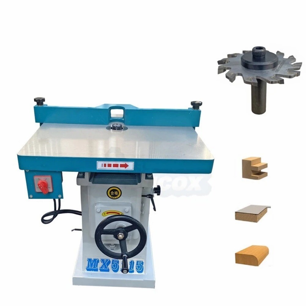 MX5115 Cabinet Door Small Vertical Router Milling Wood Spindle Moulder ...