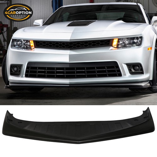 Fits 14-15 Chevy Camaro Z28 Style Front Bumper Lip Spoiler PU | eBay