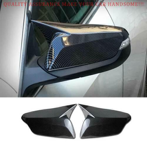 For Chevy Malibu 2016-2024 Carbon Fiber OX Horn Rearview Mirror Cover ...