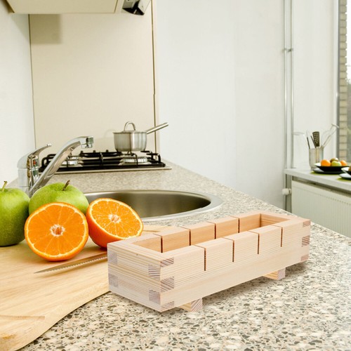 Sushi Mold Wooden Rectangular Press Child Rice Molds for Making ...