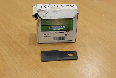 PZ Mower Blade Left Hand 98x41x4mm 16mm diameter - RB4390 | eBay UK