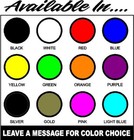 Custom Racing 48"x 11" large trailer vinyl decal sticker, your name ...