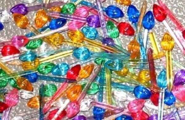 25 Mini Twist Lights, Bulbs, For Ceramic Christmas Trees, You Choose ...