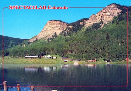 Hermosa Cliffs High Mountain Lake Near Durango Colorado 4x6 Postcard | eBay