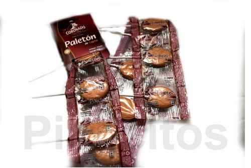 Paleton de Cajeta Coronado - 30 pieces strip package Mexican Candy ...