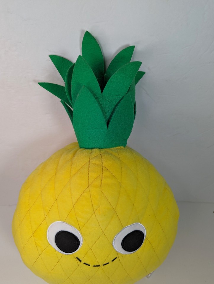 Yummy World Amy Pineapple Plush 18" Yellow Green Kidrobot | eBay