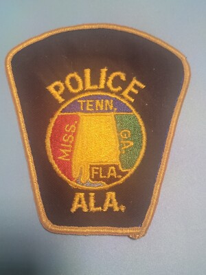 vintage Very Early Rare Alabama State Police patch | eBay