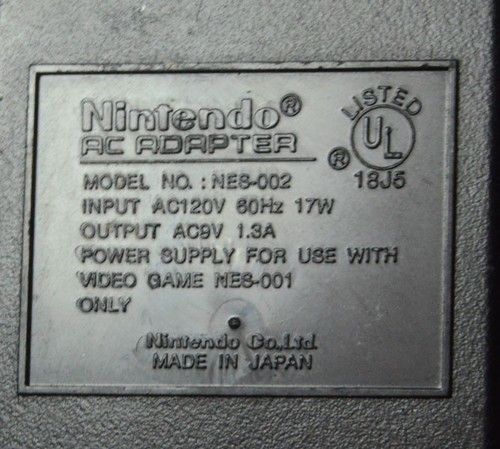 Genuine Super Nintendo AC Adapter Model NES-002. | eBay