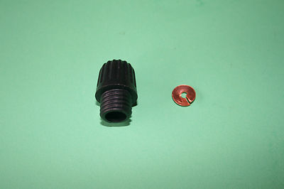 LUCAS LU410600 VINTAGE HT LEAD ACORN NUT TRIUMPH NORTON BSA K2F BRITISH ...
