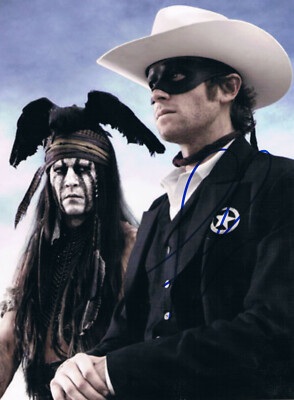 Armie Hammer 1986- genuine autograph photo 8"x11" signed Lone Ranger | eBay