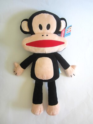 Paul Frank Julius Monkey Dog Plush Toy Squeaky 18" Stuffed Animal | eBay