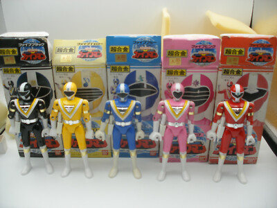 Popy Bandai Sentai BIOMAN FIVEMAN figurine Metal Die Cast Figure serie ...