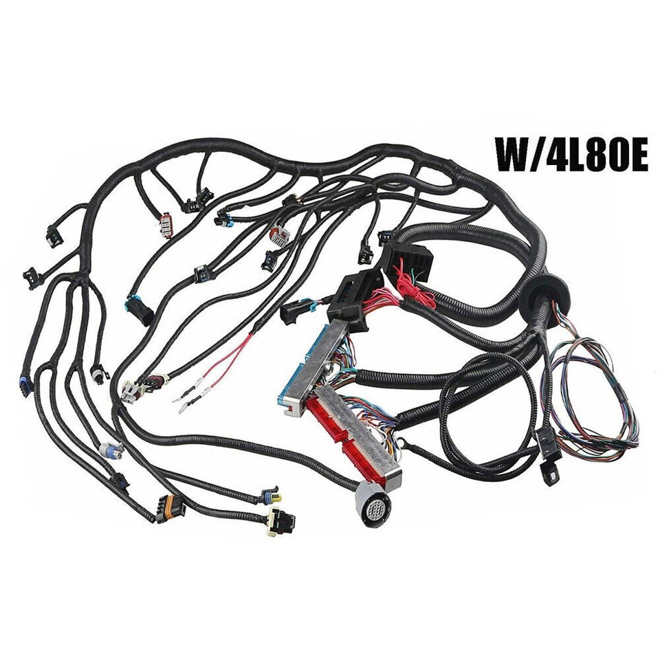 97 - 06 LS1 LS6 4.8 5.3 6.0 LQ4 LQ9 DBC ENGINE 4L80E STANDALONE WIRING ...