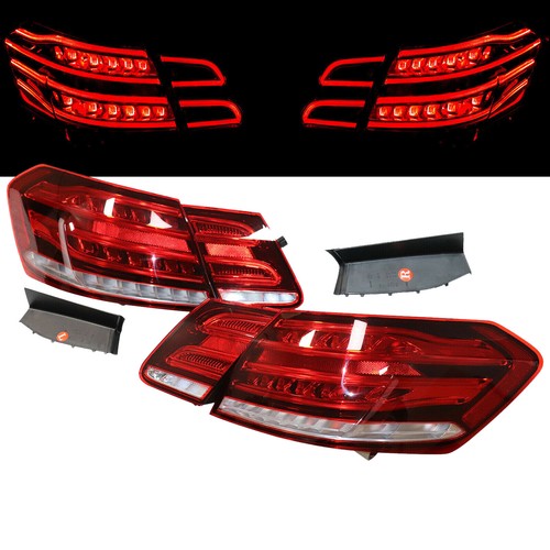 Pair For 2010-2013 Mercedes Benz Sedan W212 E200 E300 E63 AMG LED Tail ...