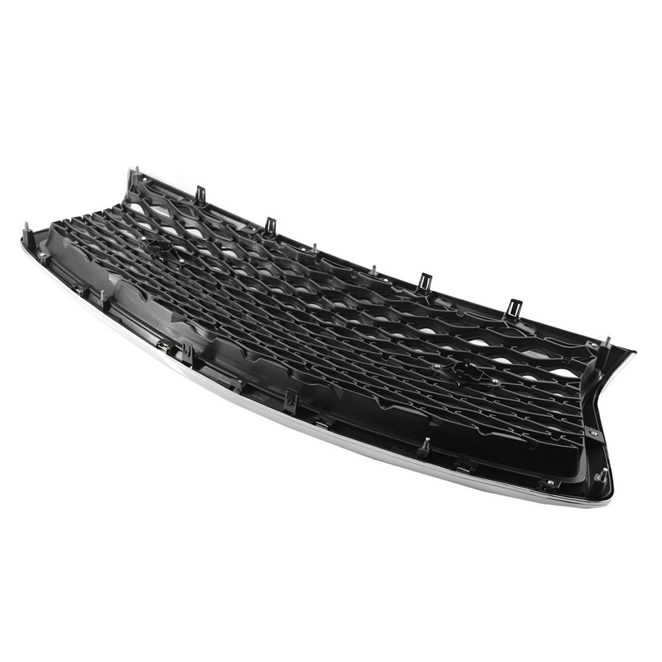 Front Honeycomb Bumper Center Upper Mesh Grille Fits Infiniti Q50 Q50S ...