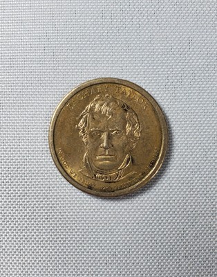 2009-P $1 Zachary Taylor Presidential Dollar | Edge Lettering ...