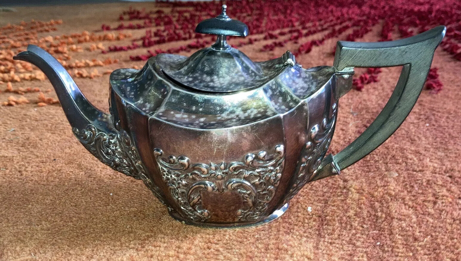 Rare Antique Florence Warden English Chester Sterling Silver Repousse ...