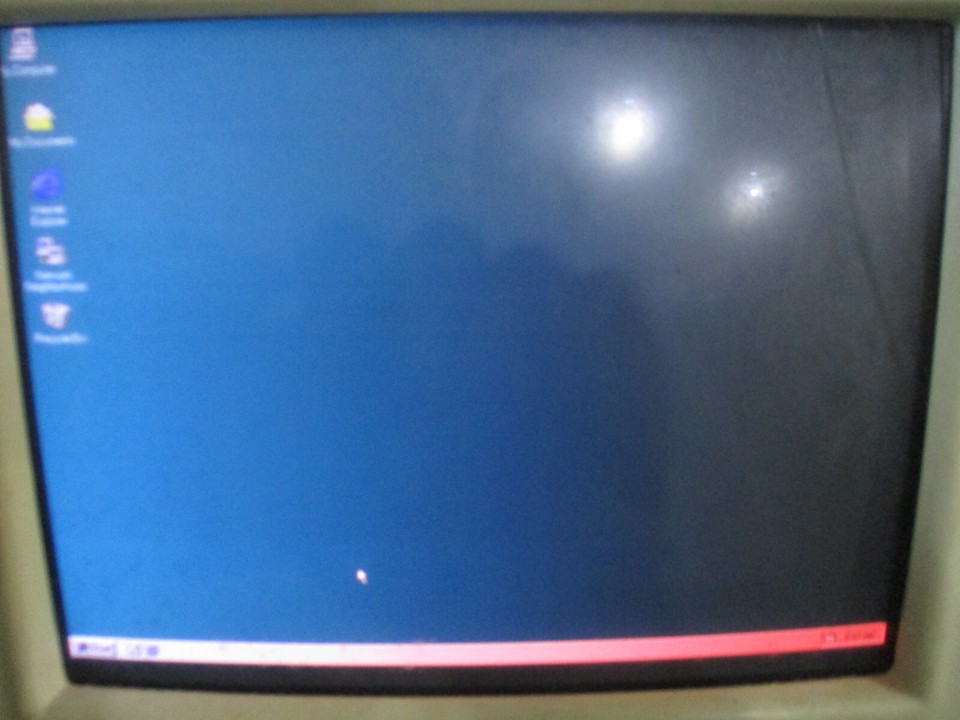 Vintage Packard Bell (1995) CRT Monitor 1512SL w/ Speakers (ISSUES ...