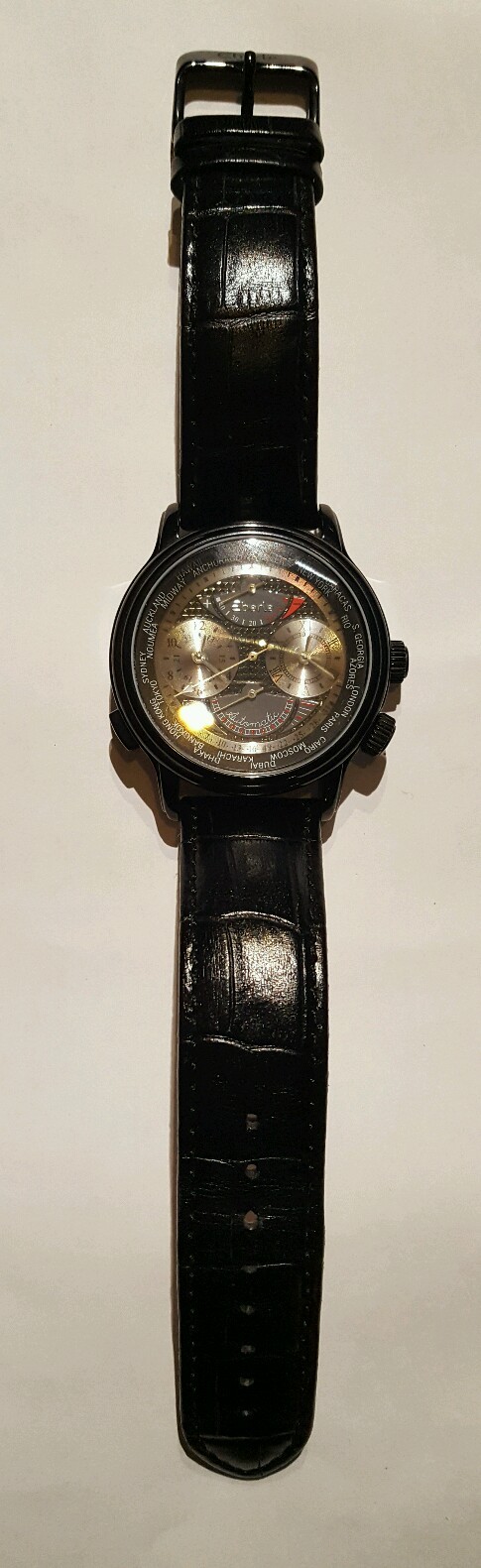 Eberle Dual Timezone Automatic Watch | eBay