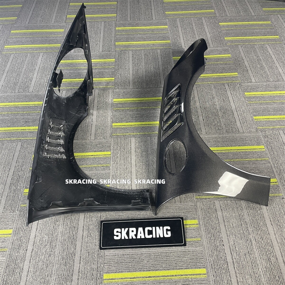 For Porsche Carrera 911 992 Front Bumper Hood Side Fenders Cover Carbon ...