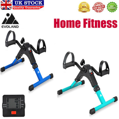 Pedal Exerciser Bike Fitness Arm Leg Folding Mini Machine Portable Home ...