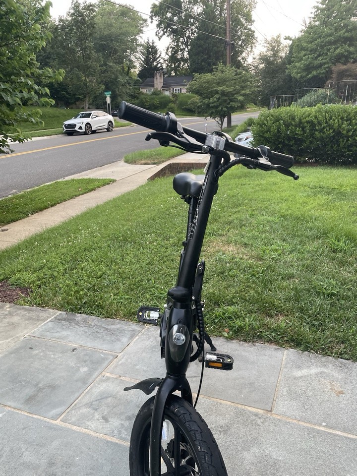 Jetson Haze Folding Electric Bike 350W 15.5MPH Lightweight Commuter E ...