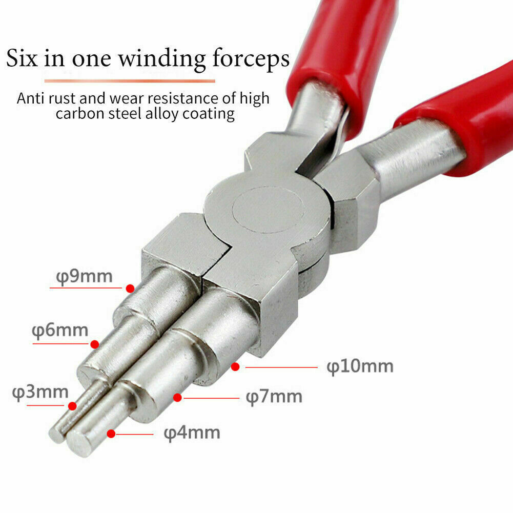 BRAND NEW 6 in 1 Pliers Wire Looping Forming Bail Making Shaping Jump ...