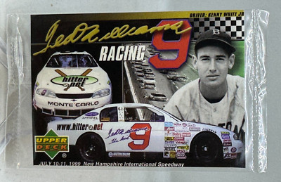 1999 Upper Deck Ted Williams No. 9 Racing NHIS July 10-11, 1999 New ...