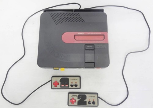 SHARP Twin Famicom AN-500B Console controller Only Tested Japan Free ...