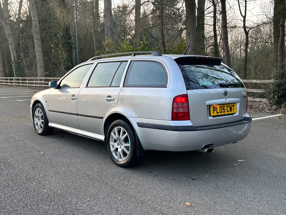 2005 SKODA OCTAVIA VRS 1.8T ESTATE SILVER MK1 INVESTMENT LOOK gti r ...