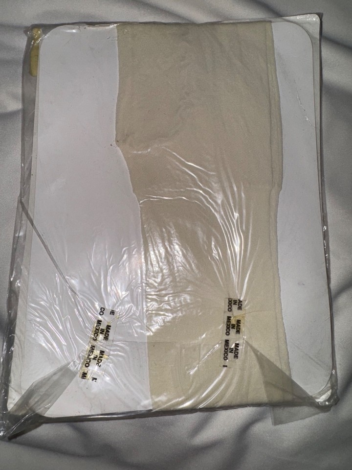 Lady Irma Queen Size Sheer Pantyhose Off White Nylon Super Stretch 42 ...