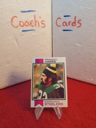 1973 Topps NFL Franco Harris Rookie #89 Pittsburgh Steelers HOF | eBay