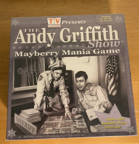 Vintage 2002 TV Land The Andy Griffith Show Mayberry Mania Game (SEALED ...