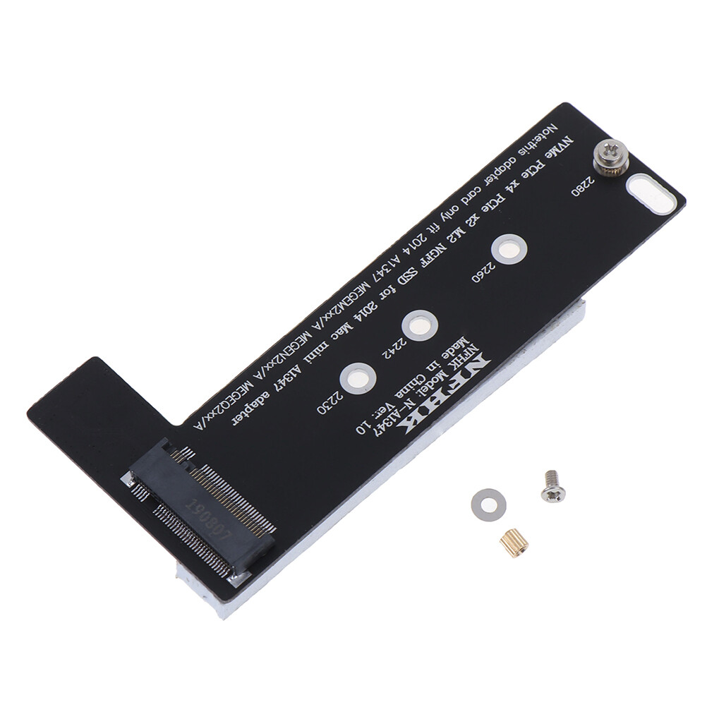 PCI-Ex4 M.2 NGFF NVME AHCI SSD converter card adapter for 2014macbook ...