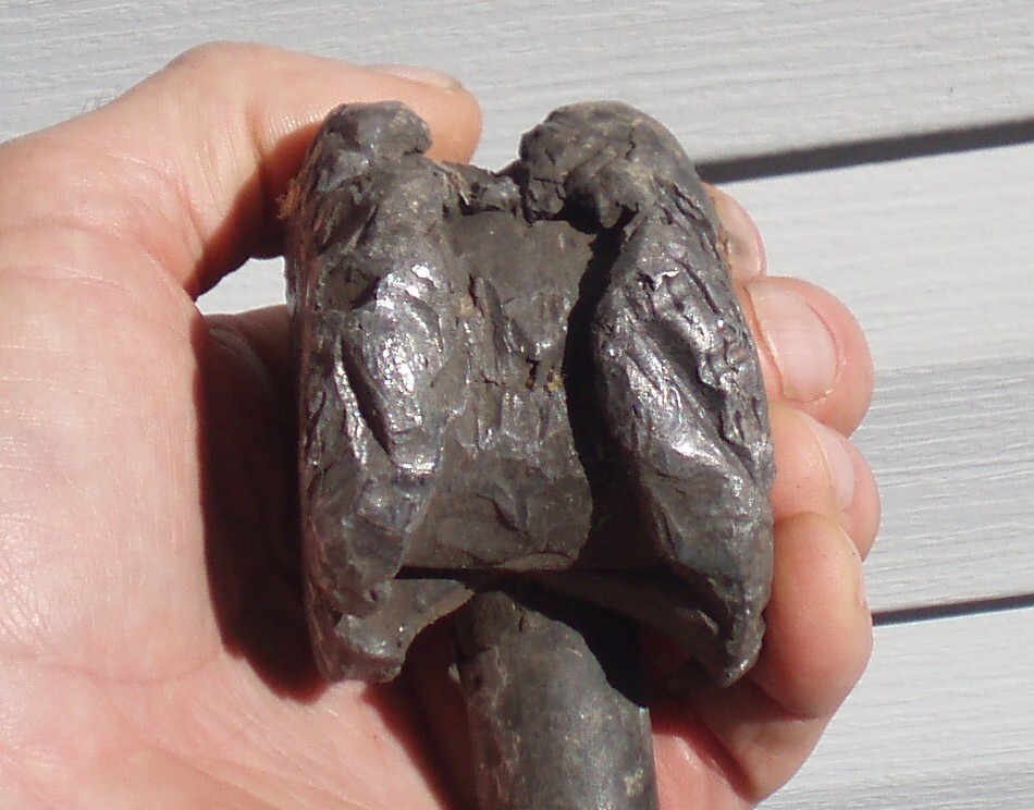 PRIMITIVE ANTIQUE DISTRESSED LEAD DEADBLOW LUMP HAMMER TOOL | eBay