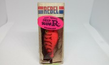 Vintage Rebel Fastrac Deep Wee-r Brown Crawdad 2" Crankbait Fishing ...